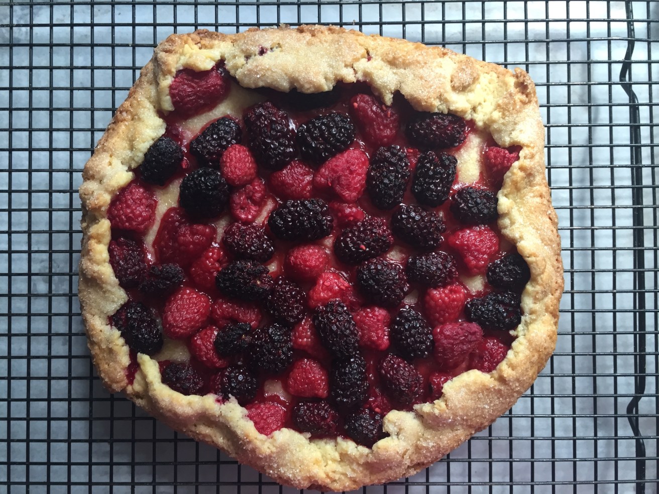 Mixed Berry Crostata | White House Red Door